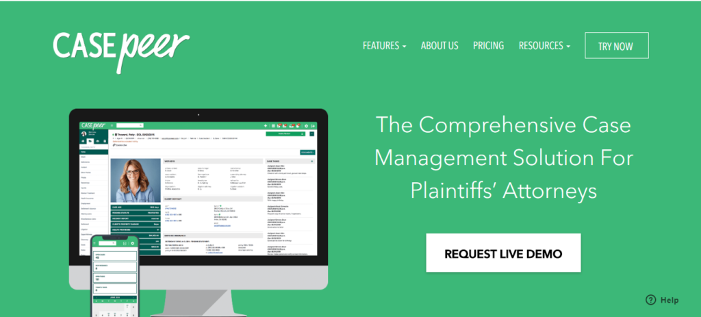 CASEPeer Review and Pricing (2020) by Attorney Justin Ziegler